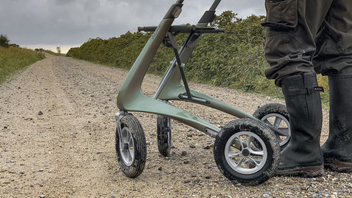 byACRE Carbon Overland Rollator & Walker - Let's Roll Mobility