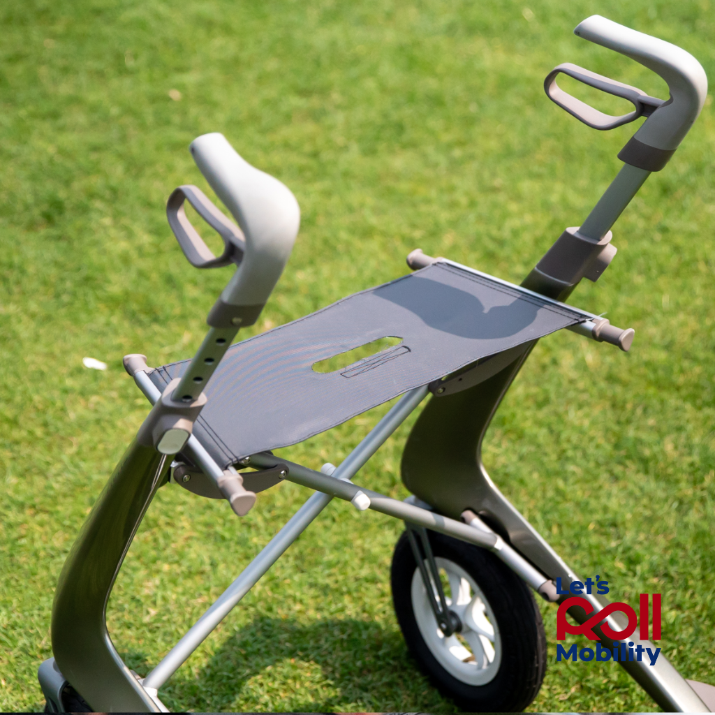 byACRE Carbon Overland Rollator & Walker - Let's Roll Mobility